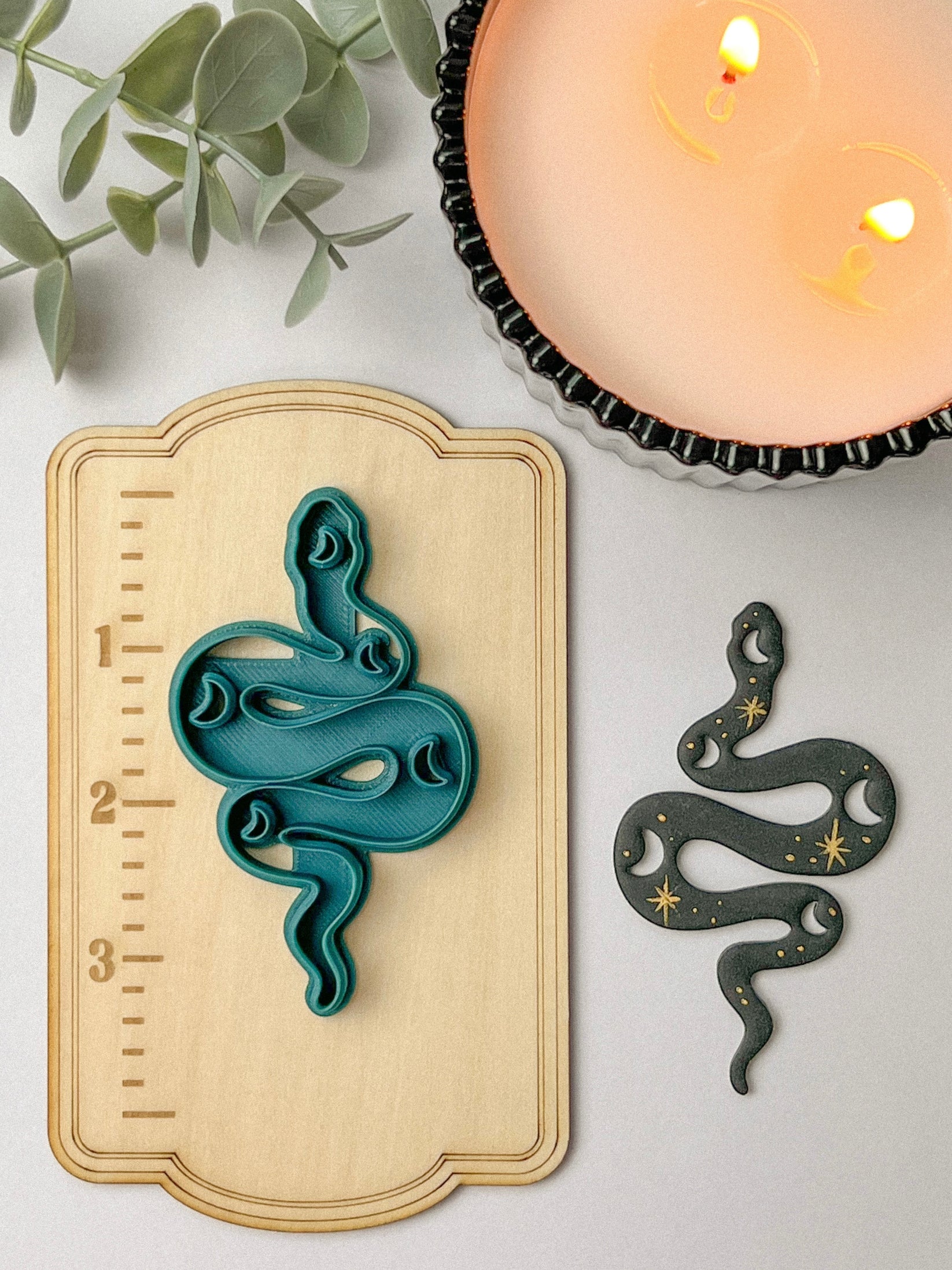 Moon Cut-Out Snake Clay Cutter – Prism Clay Co.