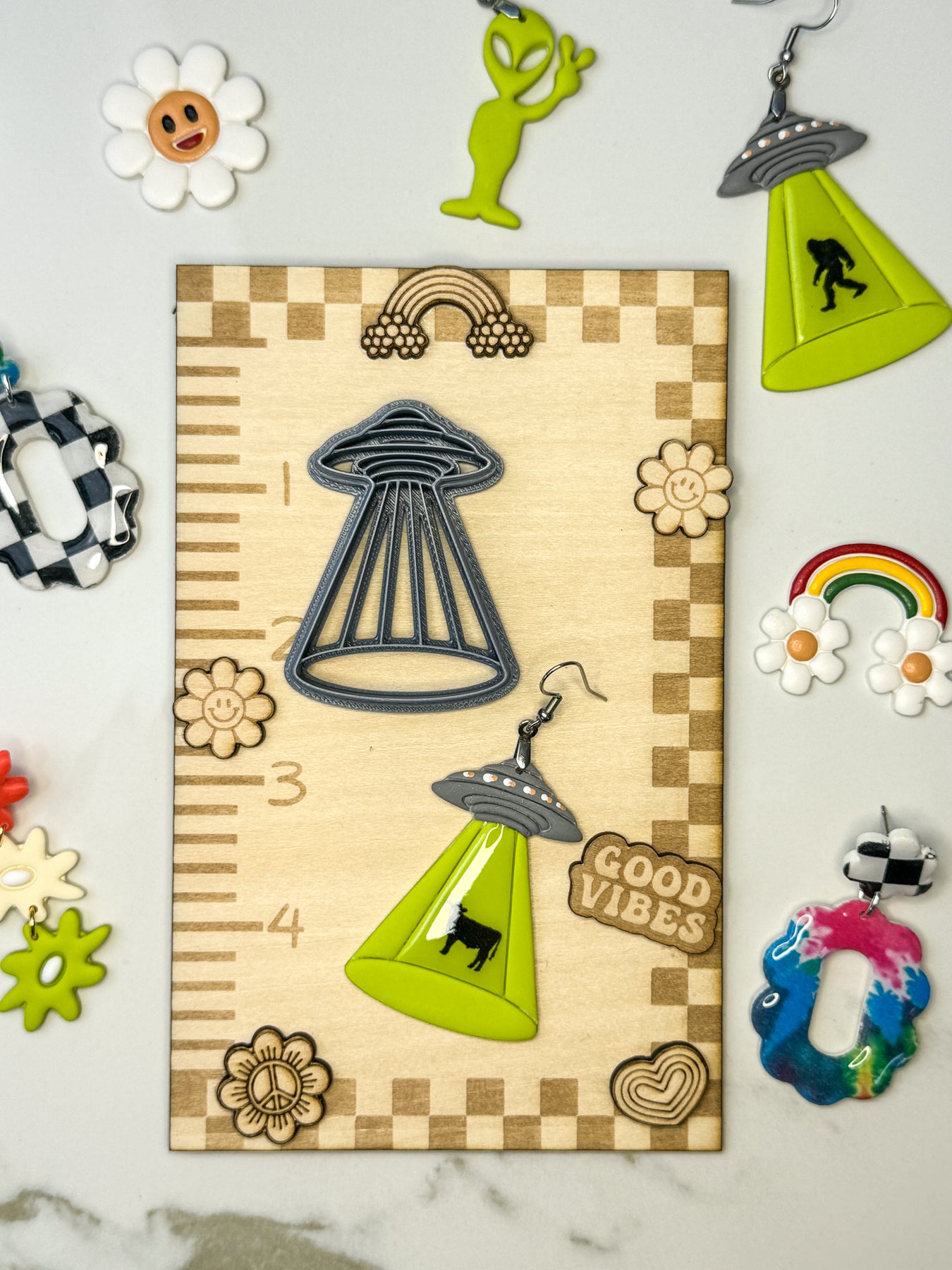 UFO Spaceship Clay Cutters – Prism Clay Co.