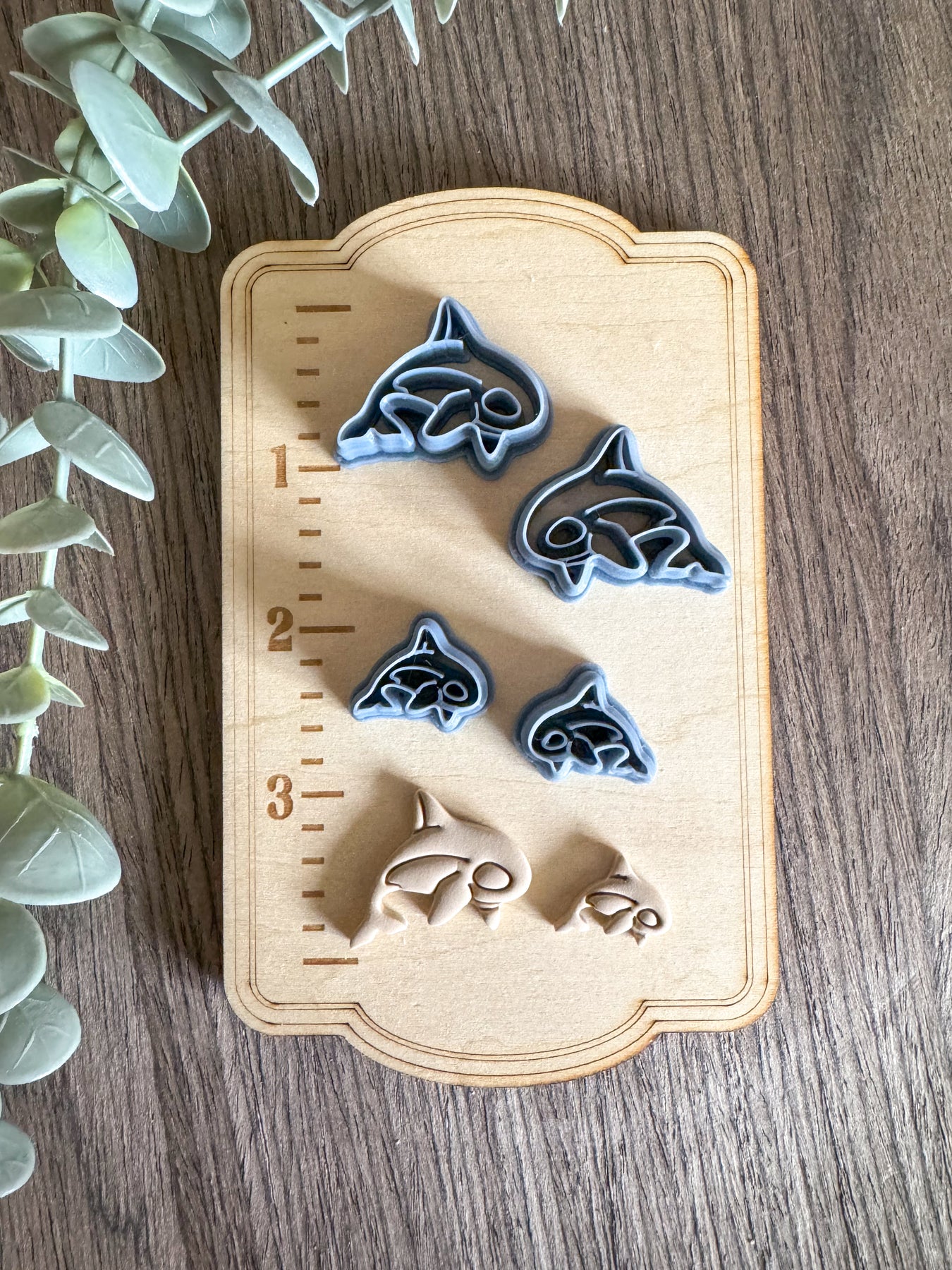 Orca Killer Whale | Summer Sea Life | Clay Cutters – Prism Clay Co.