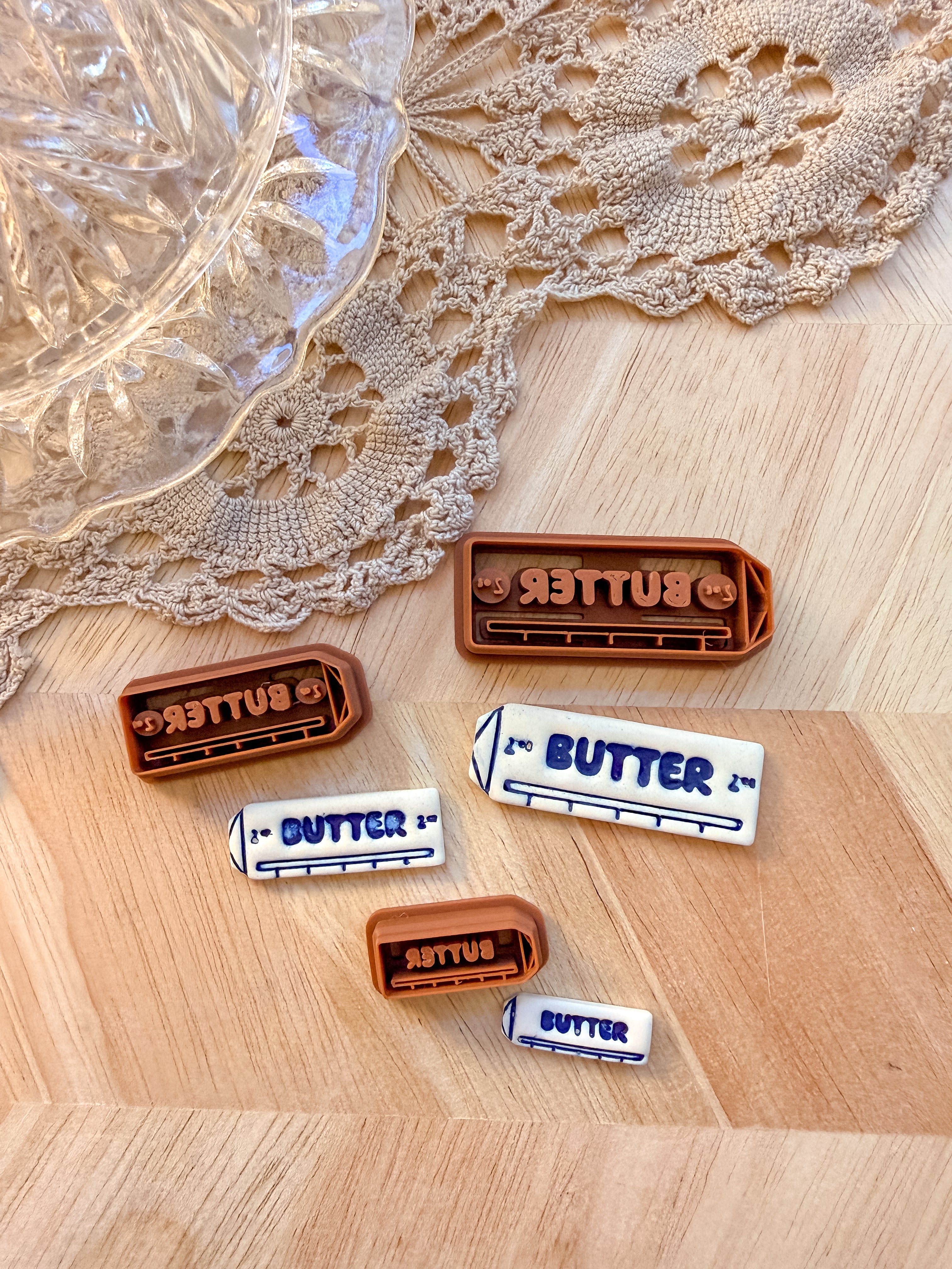 BUTTER STICKS | VINTAGE KITCHEN | POLYMER CLAY CUTTERS – Prism Clay Co.