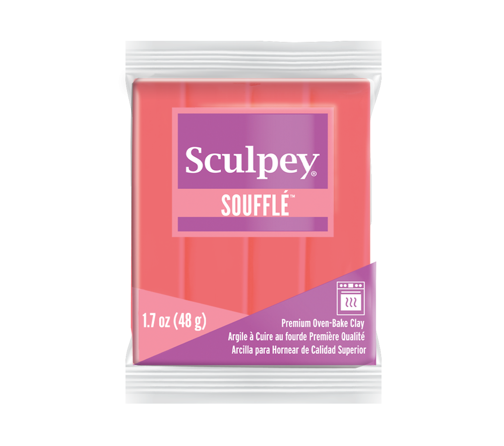 Sculpey Souffle™ Polymer Clay - Mandarin – Prism Clay Co.