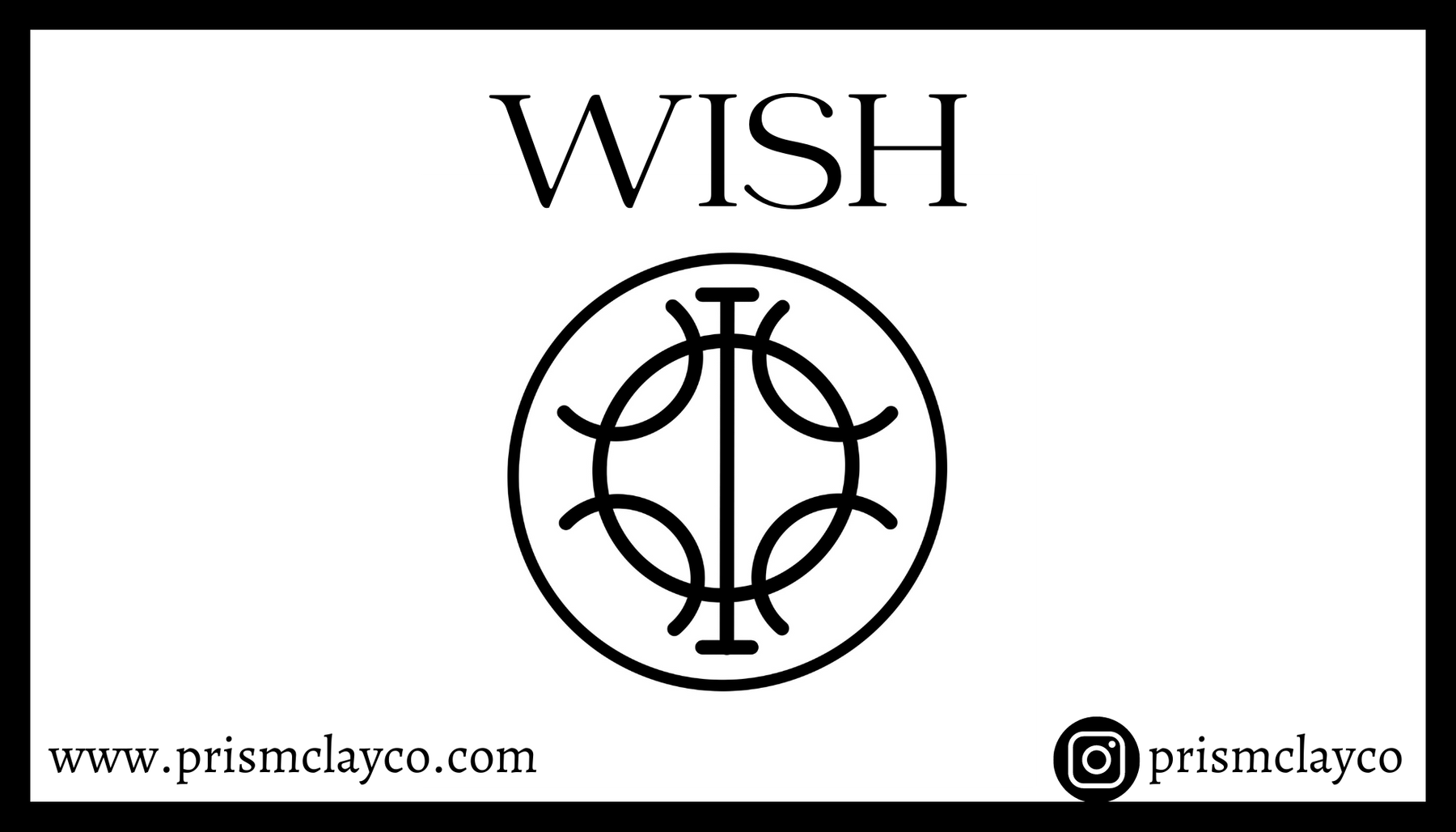 "WISH" Rune Cutters – Prism Clay Co.