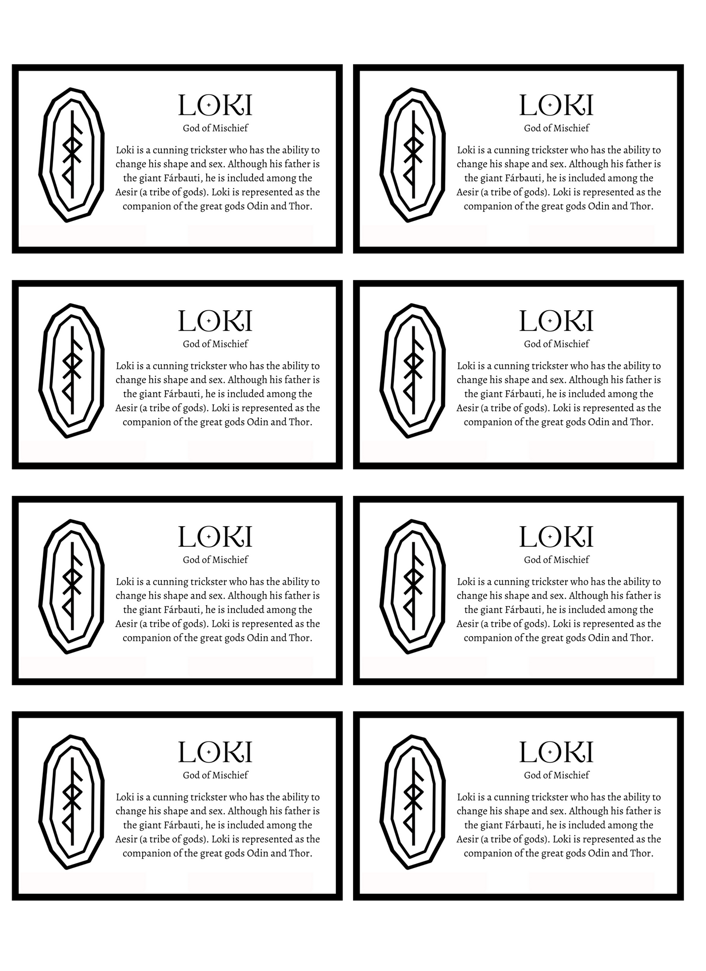 Bind Runes PDF Sheets – Prism Clay Co.